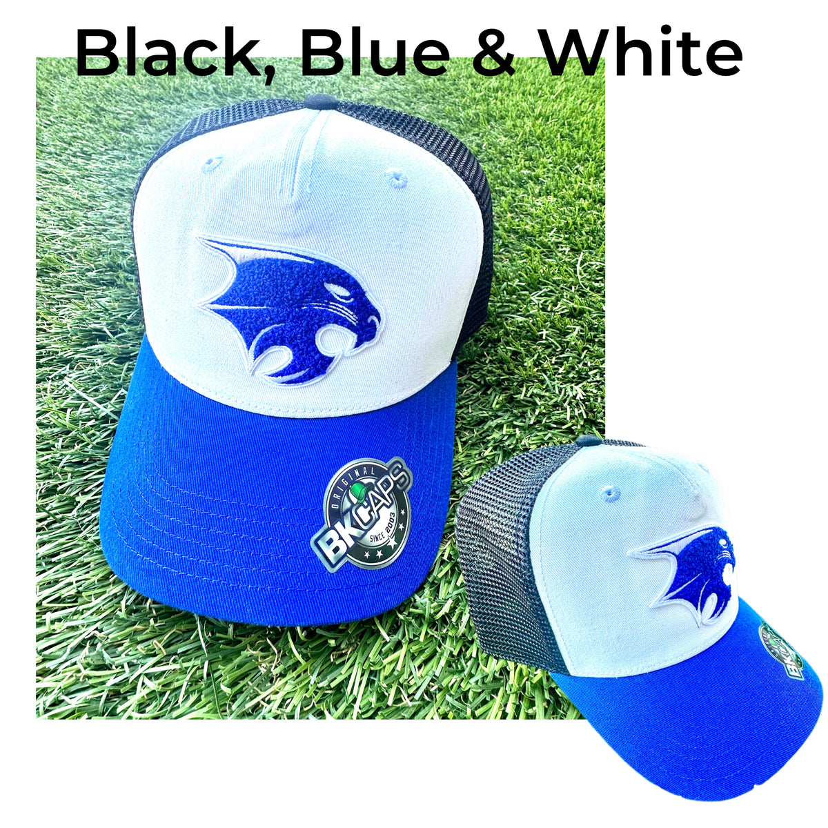Fuzzy Bobcat Chenille Patch Trucker Hats (Various Styles) – The Barron ...